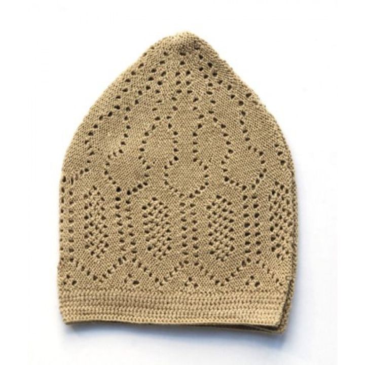 Turkish Islamic Kufi Takke - Cotton Blend Knit Cap - One Size Fits Most ...