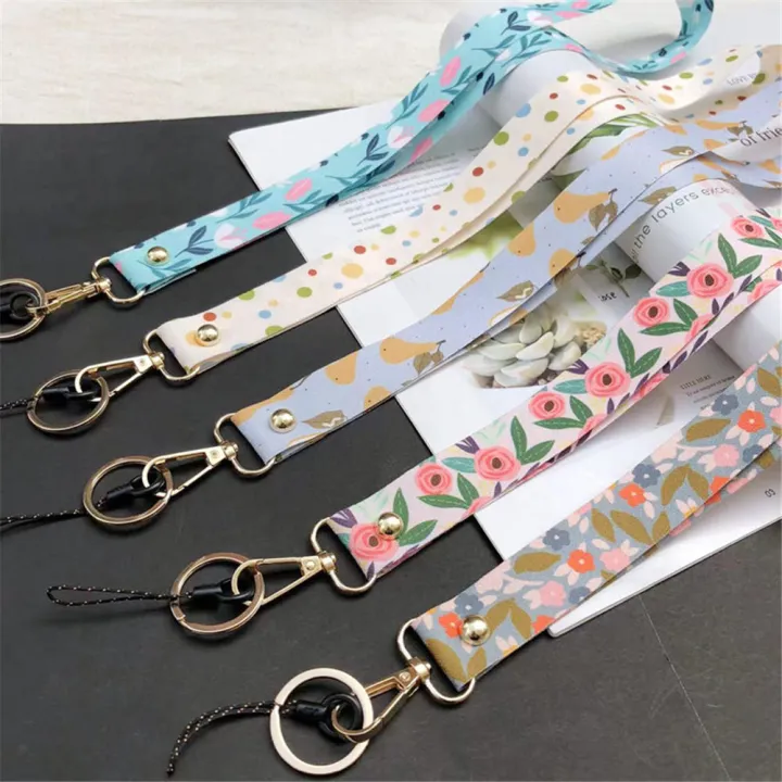String Hanging Long Lanyard Neck Cord for Keys Working ID Card Keychain ...