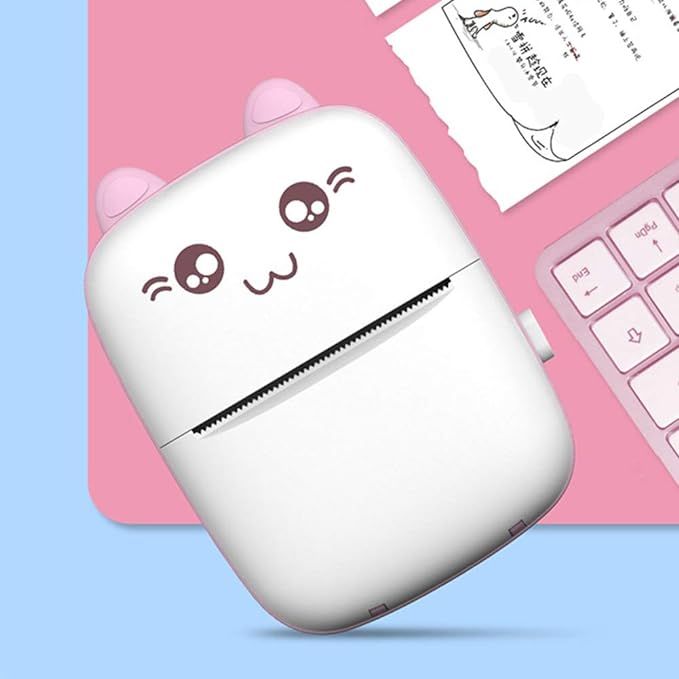 Portable Printer, Mini Pocket Printer, Mini Thermal Printer,200DPI ...
