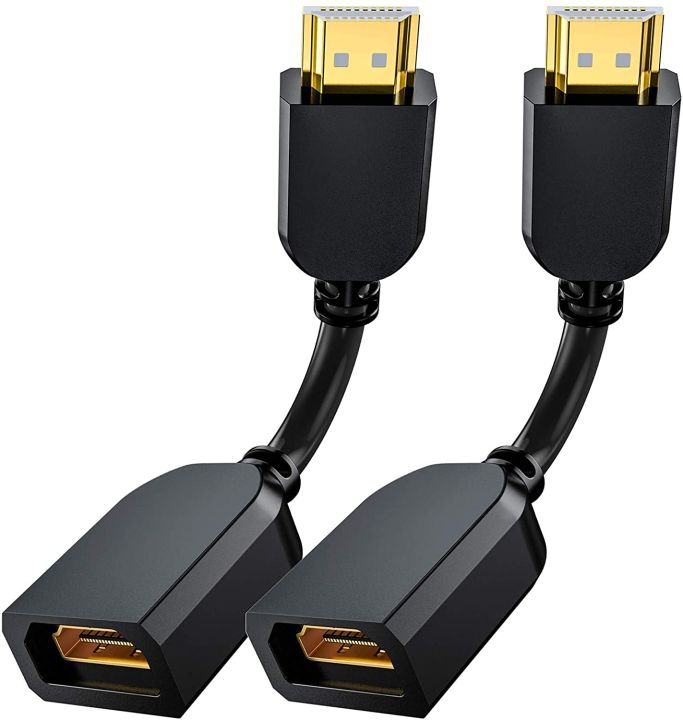 HDMI 2.0 Male to Female 4K Extension Cable, High Speed Adapter for ...