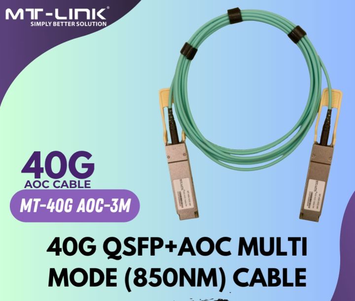 MT LINK - AOC-3M ll 40G SFP - MT-40G AOC-3M - MT-SFP+Active Optical ...
