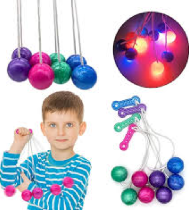 Latto kids Toy Click Clack Ball Bump Balls Clackers Ball Toy for Kids ...