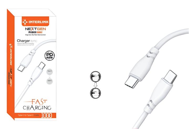 Next-Gen Speed on Both Ends! Interlink Type-C Cable - Double the Fun ...