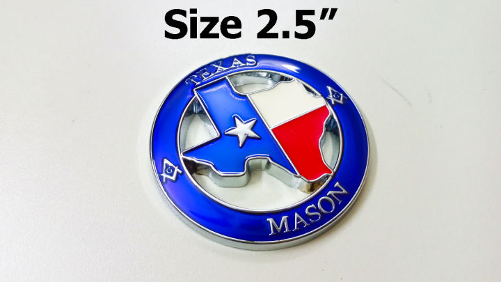 TEXAS MASON MAP Metal 3D Logo For Car and Motor Bike | Daraz.pk