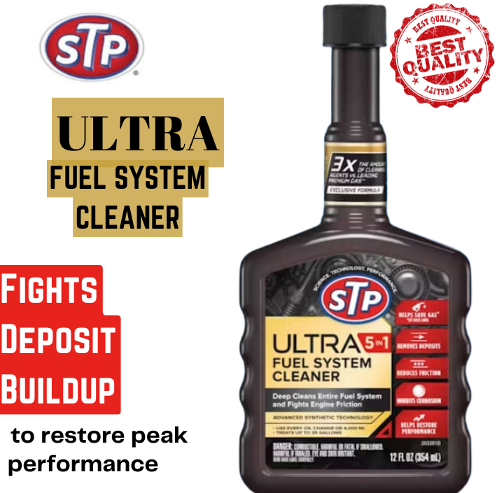STP Ultra Petrol System Cleaner 400ml 5 in 1 Formula - High Performance - Made in UK . | Daraz.pk