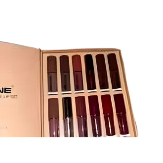 HANDAIYAN 12 Colors Matte Liquid Lipstick Set – Velvet Long-Lasting Lip ...