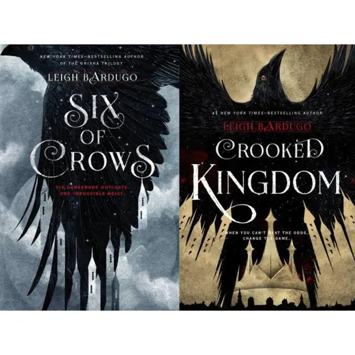 Six of Crows , Crooked Kingdom by Leigh Bardugo ( Pack of 2 Novels ...