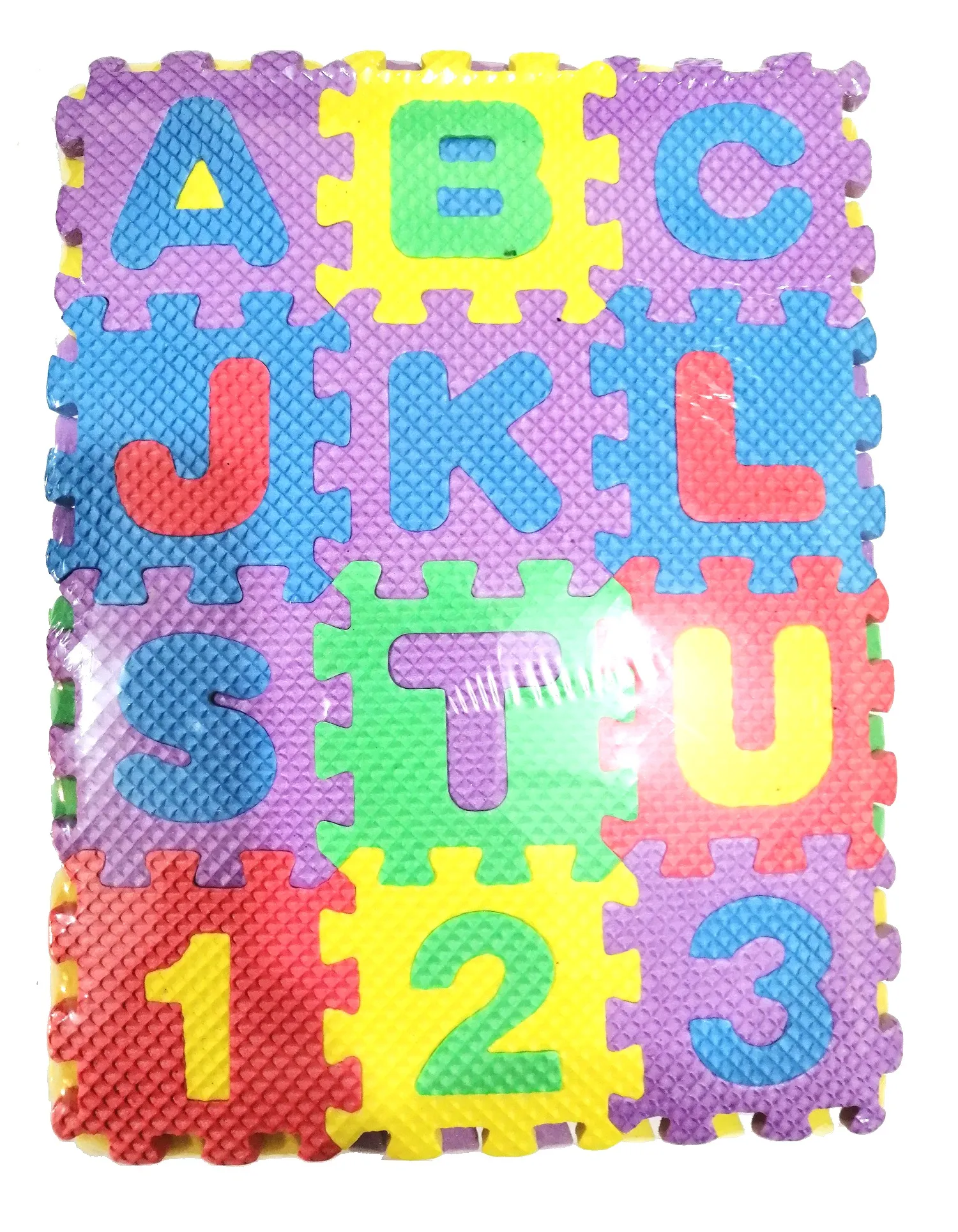 ABC Toy Block Mat Alphabets and Numbers Early Learning Toy Play Foam ...
