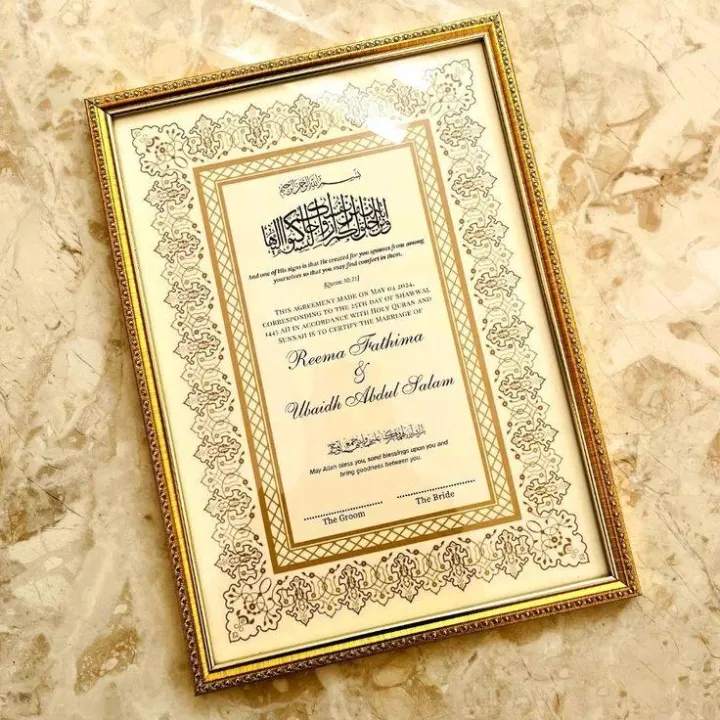 Custom Photo Frame with HD Print & Lamination | Personalized Picture ...