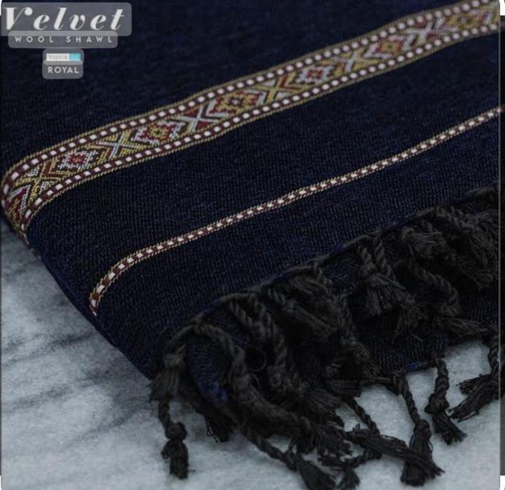 Pure Velvet Shawl For Men Traditional Dussa Shawl Winter Collection ...