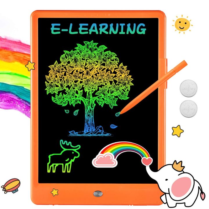 Multicolor Writing Tablet for Kids 8.5" Inch Drawing Tablet With Stylus ...