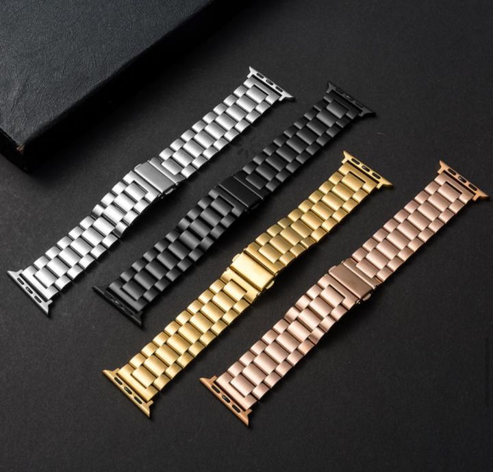 Stainless Steel Watch Band Chain Straps for Smart Watch Ultra Series 8 ...