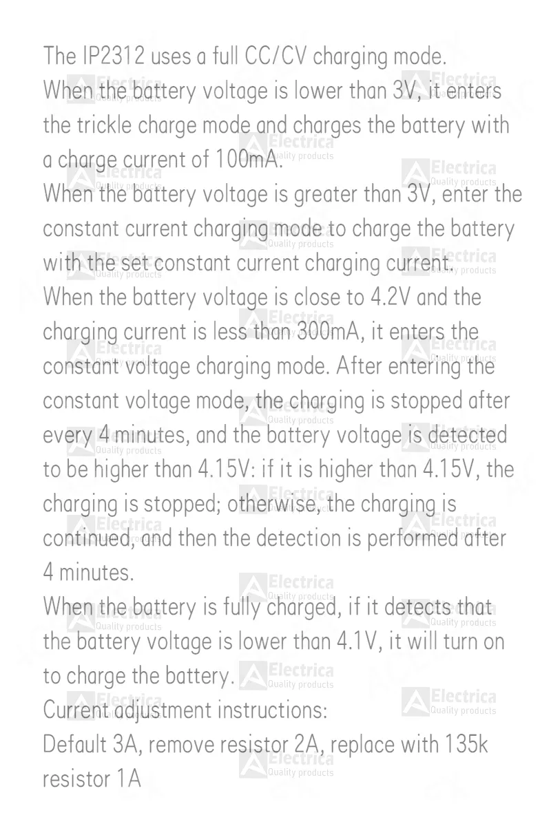 Type-C 3A High Current Lithium Battery Fast Charging Board IP2312 CC/CV Mode 5V To 4.2V Polymer ...