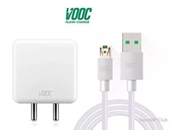 Vooc Fast Adapter 100% Original + Charging And Data Cable | Daraz.pk