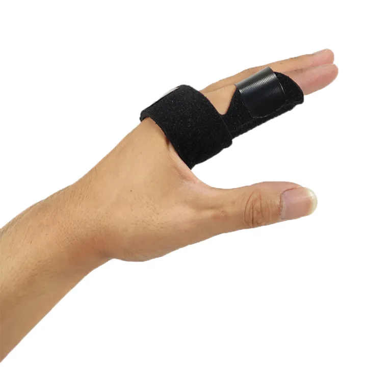 Adjustable Finger Splint Brace Trigger Finger Support Fracture Fix Pain ...