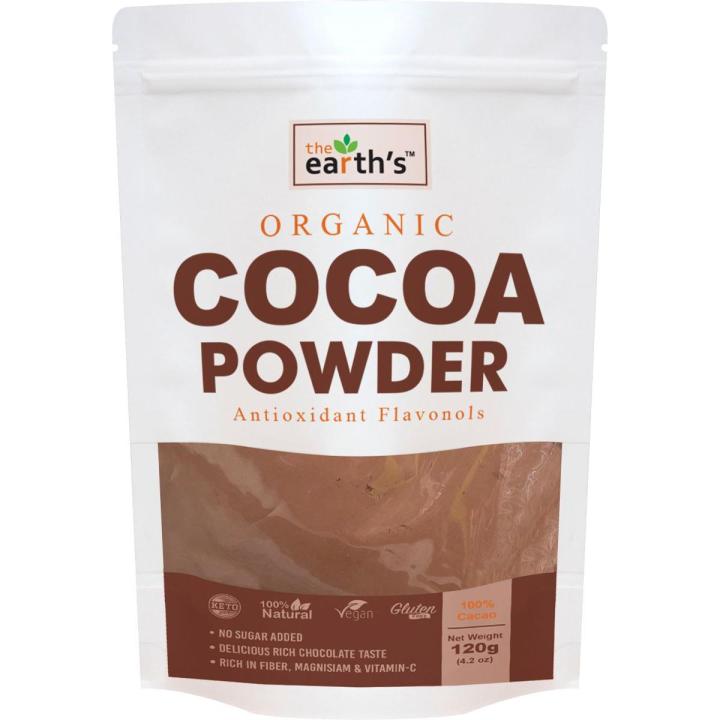 The Earth's Organic Cocoa Powder 120gm | Daraz.pk