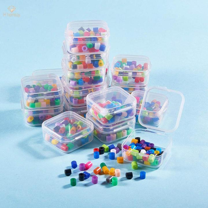 8Pcs Plastic Storage Box Mini Boxes Trinket Box for Jewelry Earrings ...