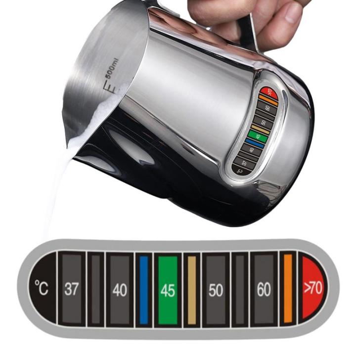 Strip Stick-on Discolor Thermometer Sticker Fish Tank Temperature ...