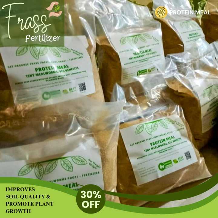Frass Organic Plant Fertilizer 200g for healthy plants, plant food ...