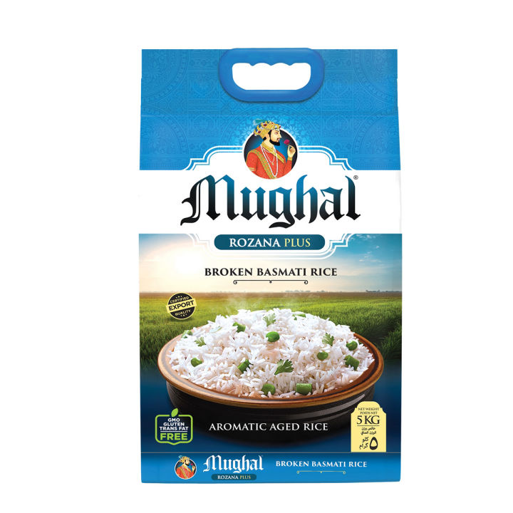 MUGHAL ROZANA PLUS (Broken Basmati Rice) 5 KG | Daraz.pk