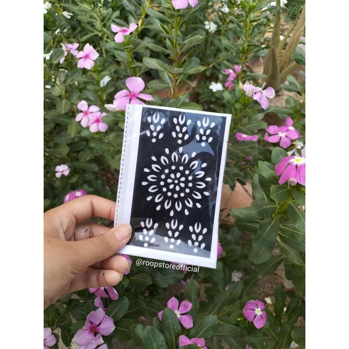 Mehndi Stickers or Reusable Stencils (Each Design 250) for Hands | Daraz.pk