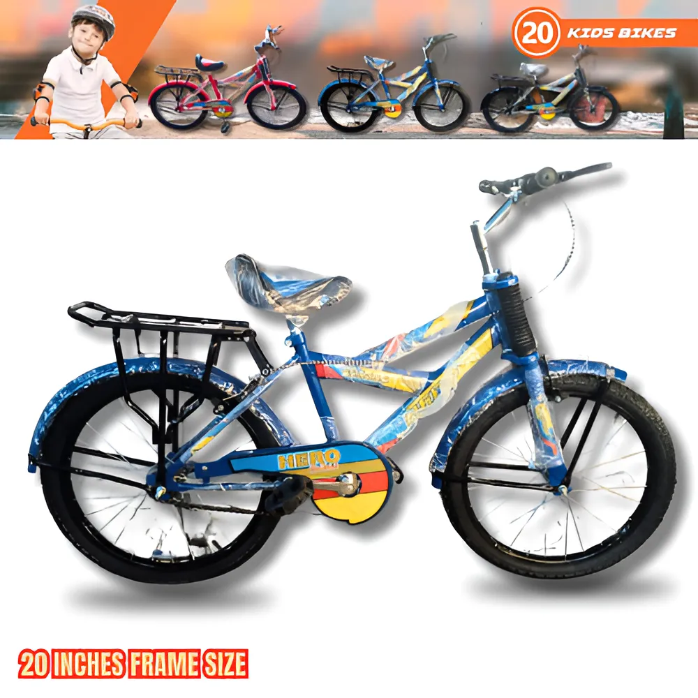 cycle 20 Inches with Carrier, Cycle for Kids for 7-12 Years Age boys ...