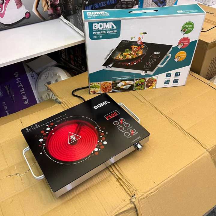 Boma Electric Stove Plate Infrared Induction Cooktop Stove 2500W Model ...