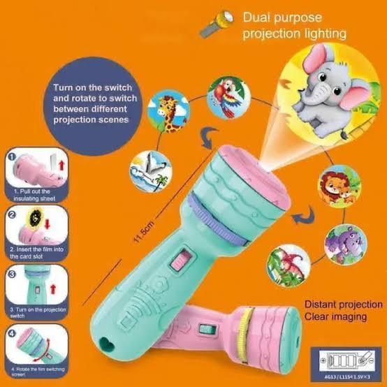 Flashlight Projector Torch & craft activity for Kids – Mini Flashlight ...