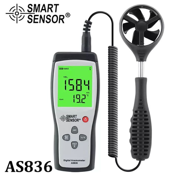 Professional Anemometer Portable Air Flow Meter Anemometer 45m/s ... Professional Anemometer Portable Air Flow Meter Anemometer 45m/s ...