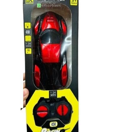 Remote Control Rechargeable Model Sport Racing Car 4 Channel Right Left ...