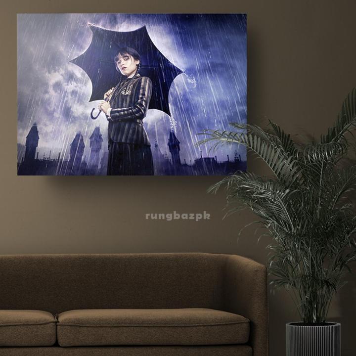Wednesday addam poster | Daraz.pk