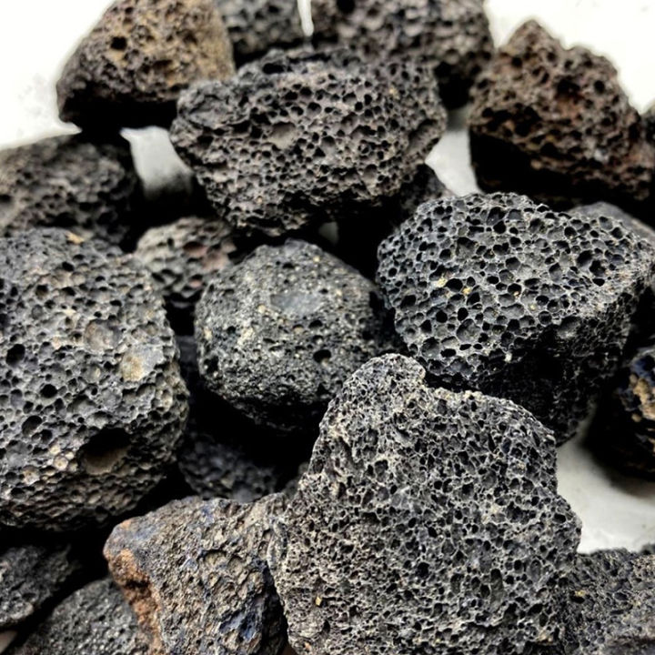 100g/pack Natural Porous Volcanic Rock Original Stone Geode ...