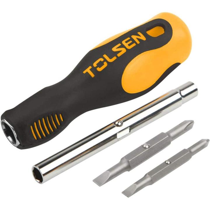 Screwdriver Set 6 in 1 (Philip & Flat) | Daraz.pk
