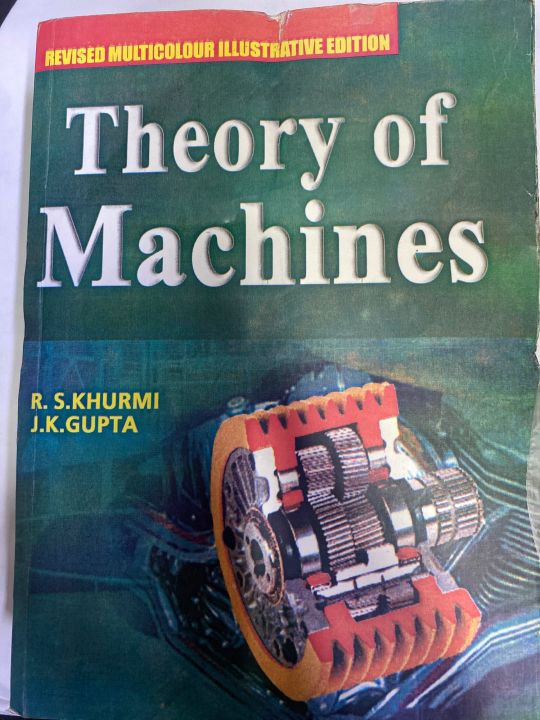 THEORY OF MACHINES BY R S KHURMI J K GUPTA | Daraz.pk