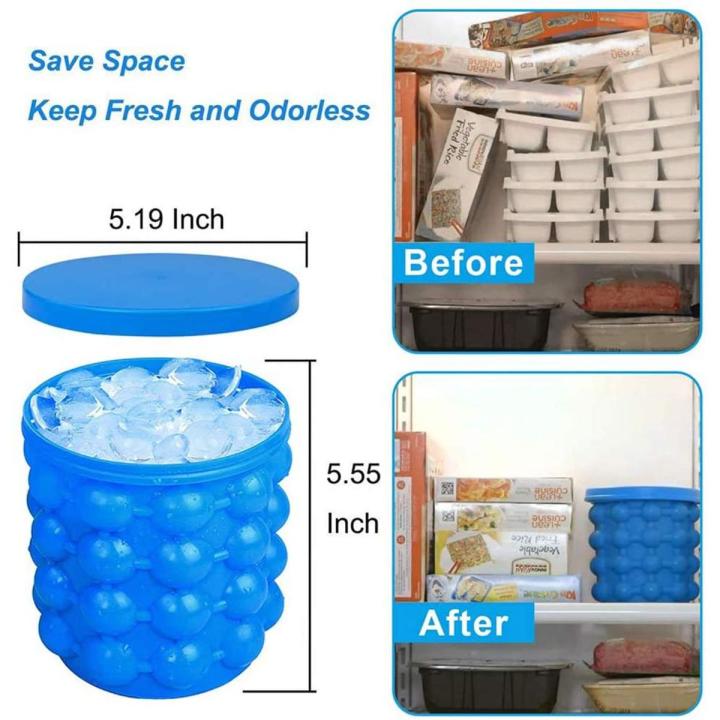 Ice Cube Holder, Portable Silicon Ice Cube Holder, Ice Holder, Crushed ...