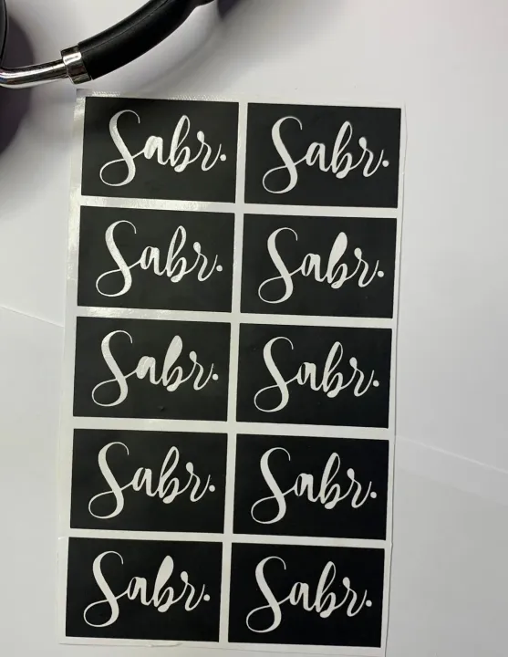 Sabar 10 Sticker Full Sheet Of Halal Temporary Tattoos – Wudu-Safe ...