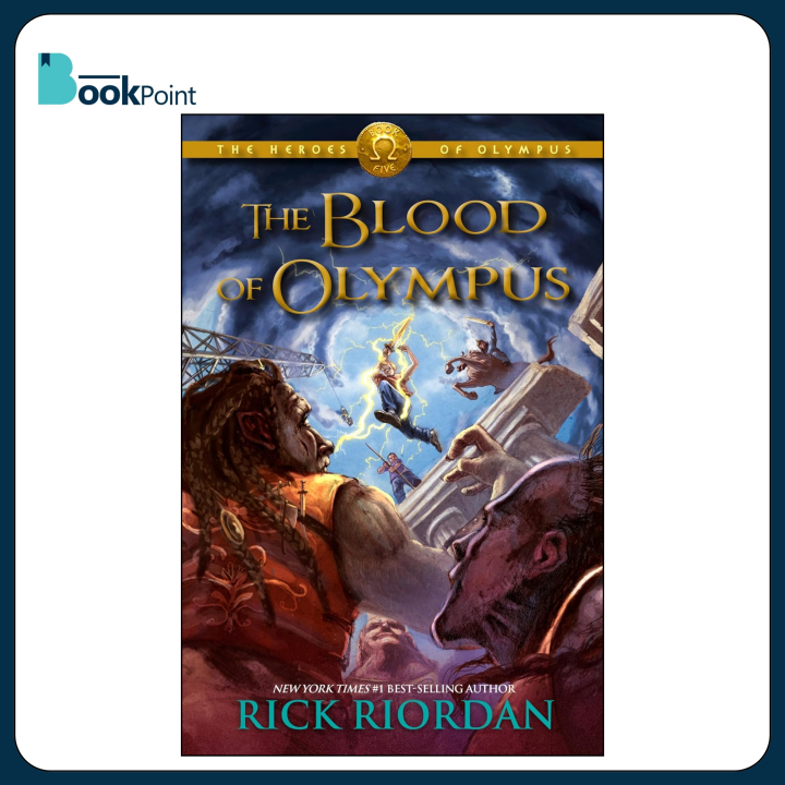 The Blood of Olympus by Rick Riordan | Bookpoint | Daraz.pk