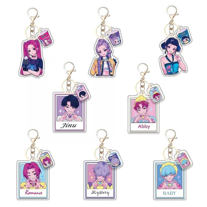 New Huntrix Saja Boys Kpop Demon Hunter Keychains Anime Mo Dao Zu Shi ...