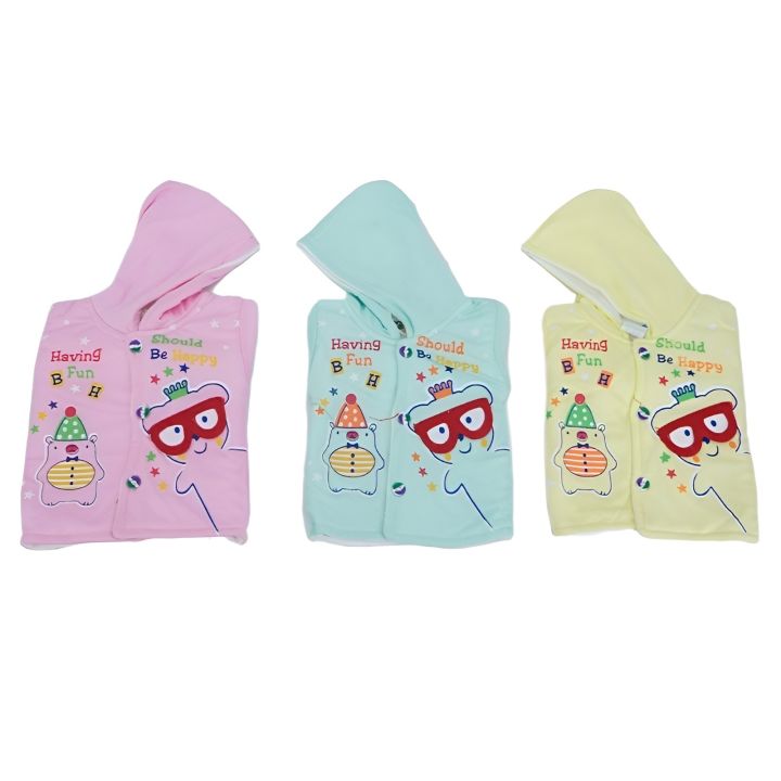 Dua Kids Wear Zero Size Baby Suits Fleece Be Happy | Daraz.pk