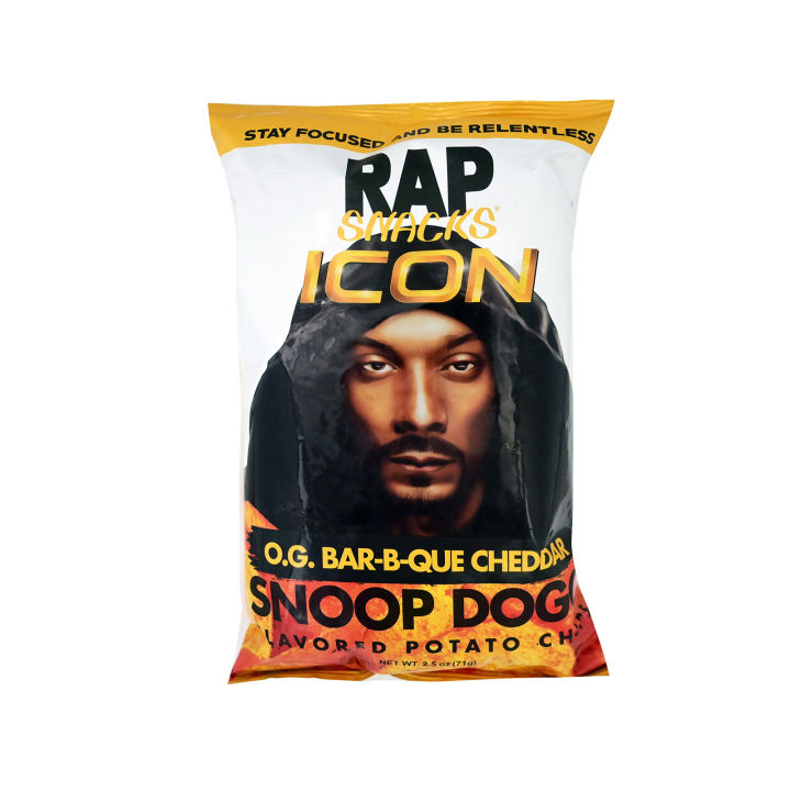 Rap Snacks Snoop Dogg O.G. Bar-B-Que Cheddar Flavored Potato Chips ...