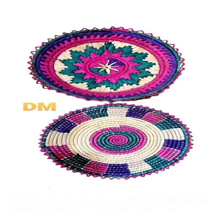 Pack of 2 Hand made Fancy Bread Basket/Chaba/Chapati Serving | Daraz.pk