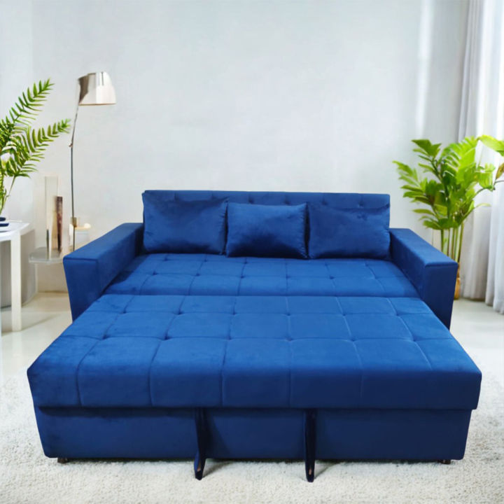 customize Sofa plus bed 12 years guarantee foam and structure imported ...