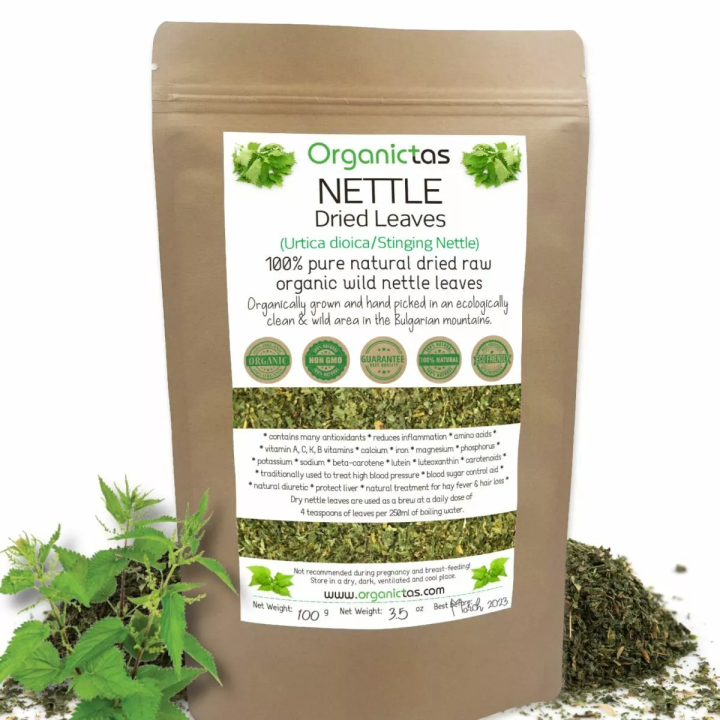 Organic NETTLE LEAF Herbal Tea Dried Cut 100g Premium Quality | Daraz.pk