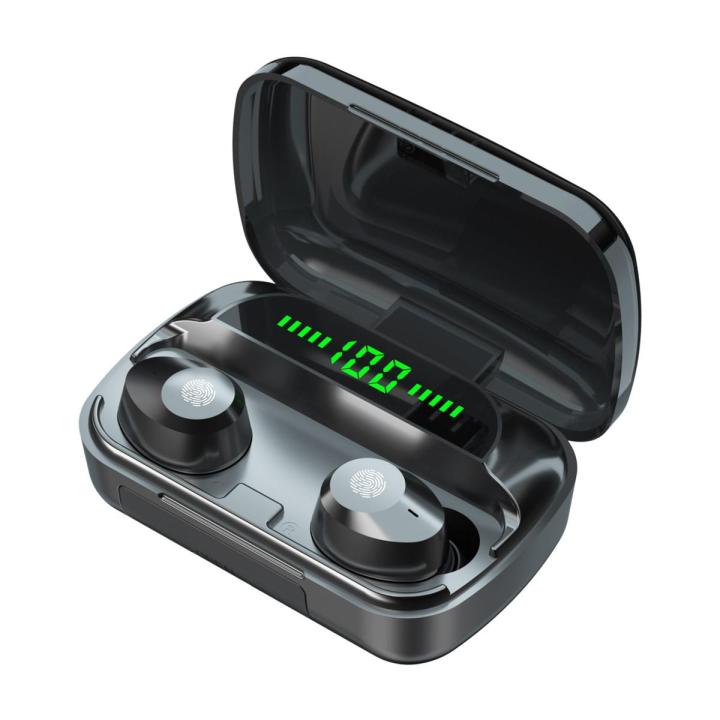 New M10 Wireless Earbuds | TWS Bluetooth Ear Phone with 3500mAh LED Display Power Bank Charging ...