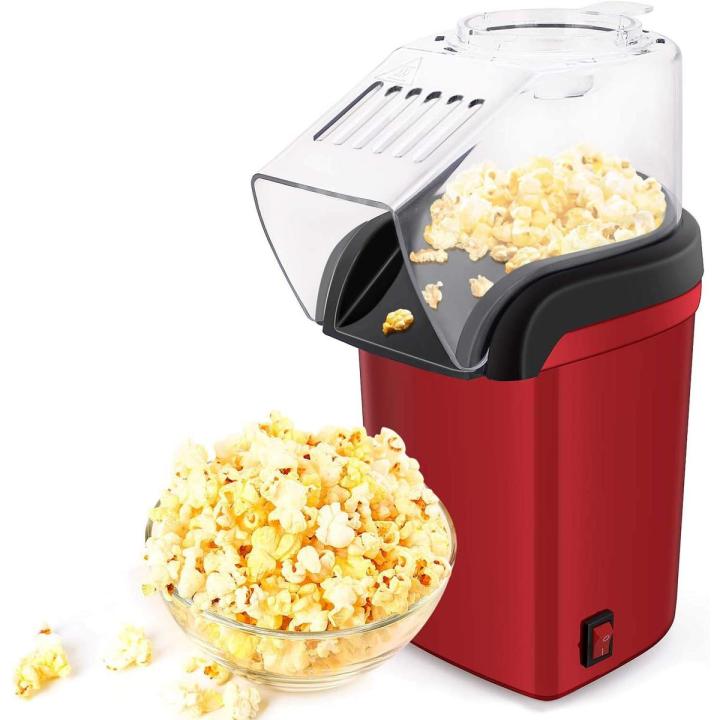 Popcorn Maker Oil Free Popcorn Maker Hot Air Popping Popcorn Maker for ...