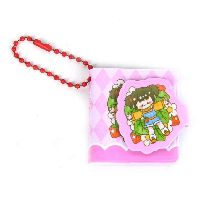 Portable Mini Planner Notebook Kawaii Cartoon Diary Notepad Key Chain ...