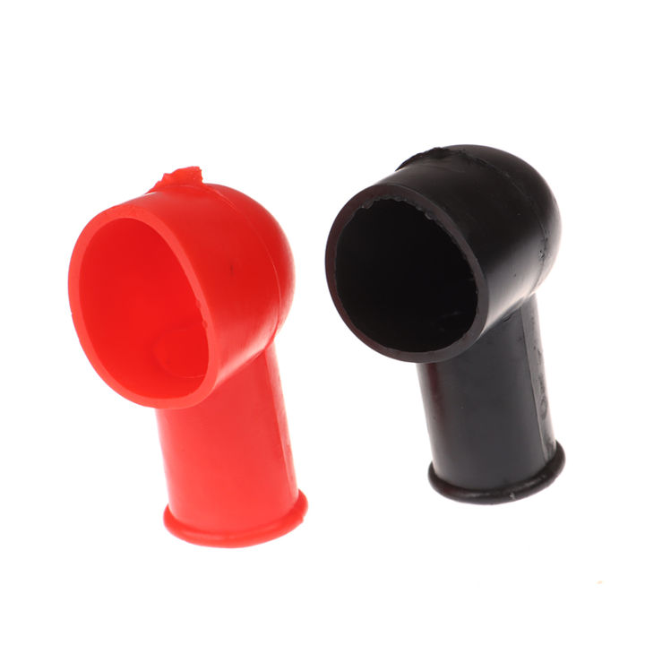 Universal Car Battery Terminal Protective Covers Round Insulating Caps ...