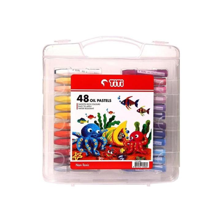 Oil Pastel 48 Color Box | Daraz.pk