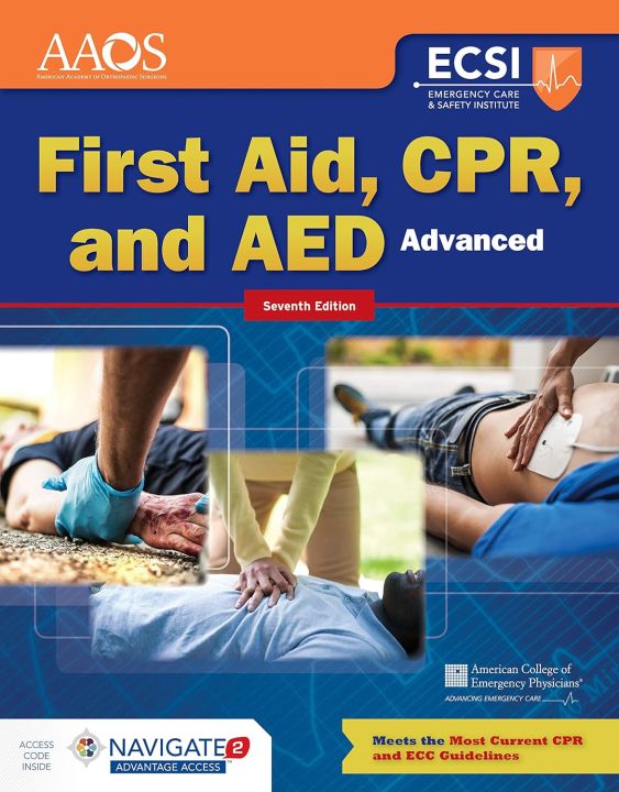Advanced First Aid CPR And AED | Daraz.pk