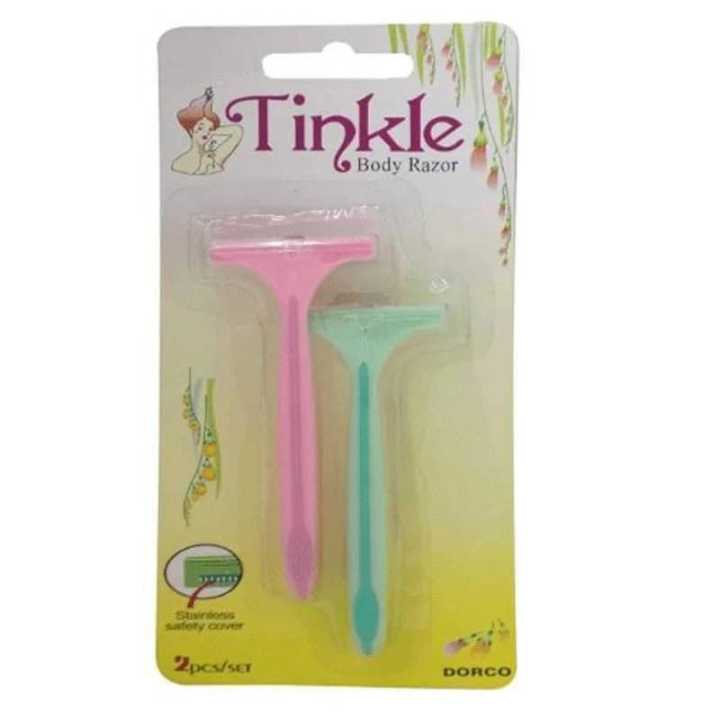 Tinkle Body Razor, 2-Pieces Hair Remover Razor For Women & Girls ...